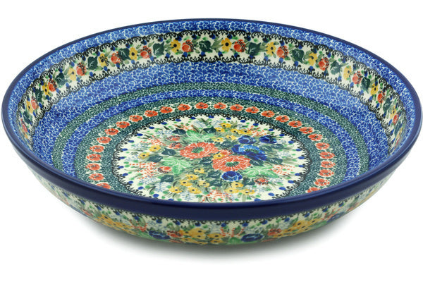 Polish Pottery 13" Bowl Divinity UNIKAT – CeramikaArtystyczna