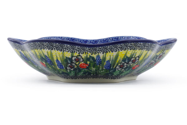 Polish Pottery 8" Bowl Splendid Morning Glow UNIKAT – CeramikaArtystyczna