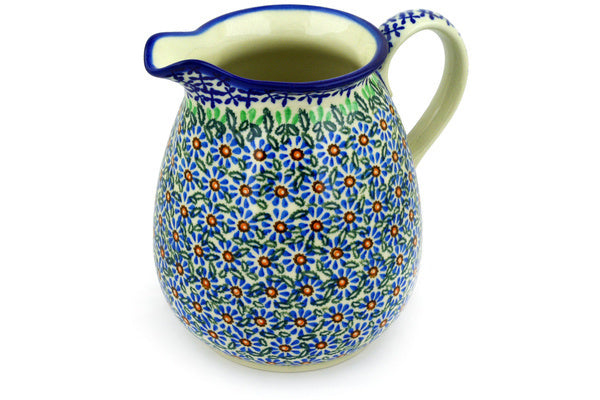 Polish Pottery 67 oz Pitcher Cactus UNIKAT – CeramikaArtystyczna