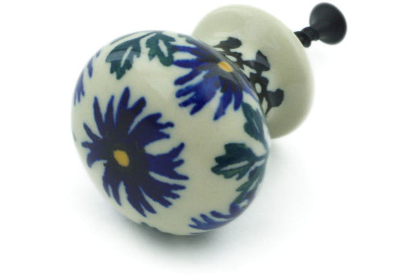 Polish Pottery Drawer knob 1-3/8 inch Blue Chicory – CeramikaArtystyczna