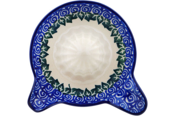 Polish Pottery Small Juice Reamer Blue Bonnets UNIKAT – CeramikaArtystyczna