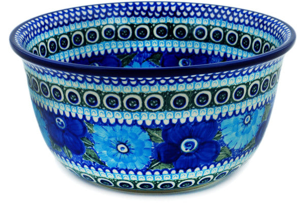 Polish Pottery 11" Bowl Powder Puff UNIKAT – CeramikaArtystyczna