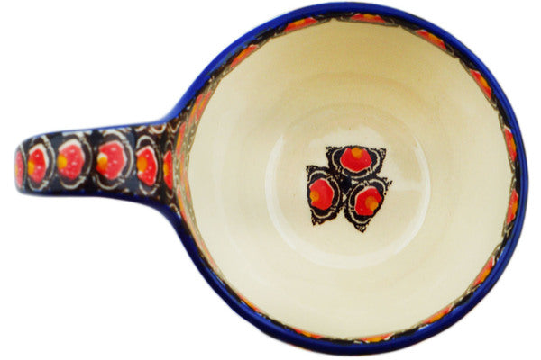Polish Pottery 16 oz Bowl with Loop-Handle Later Gator UNIKAT ...