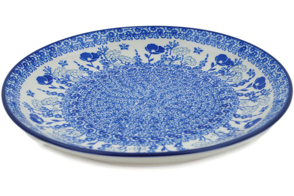 Polish Pottery 10½-inch Dinner Plate Indigo Field – CeramikaArtystyczna