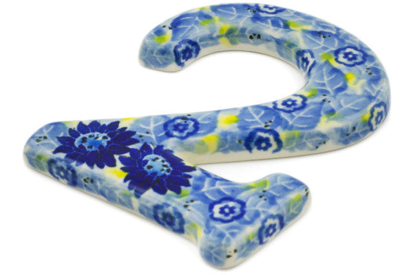 Polish Pottery House Number TWO (2) Deep Blue UNIKAT – CeramikaArtystyczna